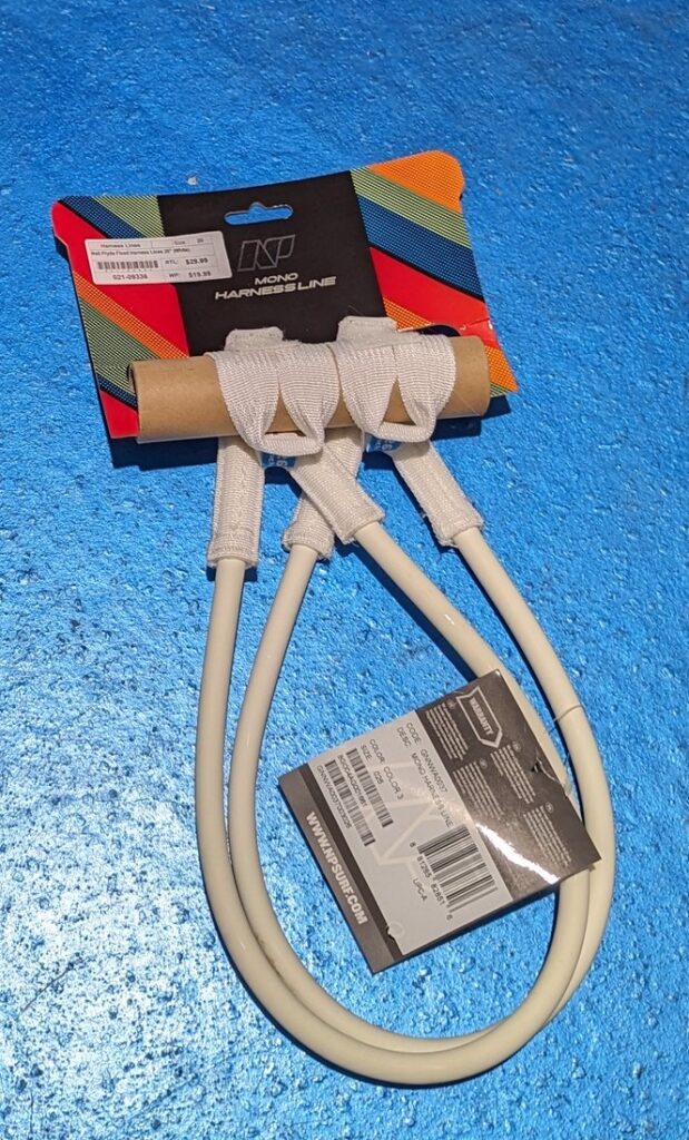 Neil Pryde Mono Fixed Harness Lines 32" (White) - Wind Power Watersports
